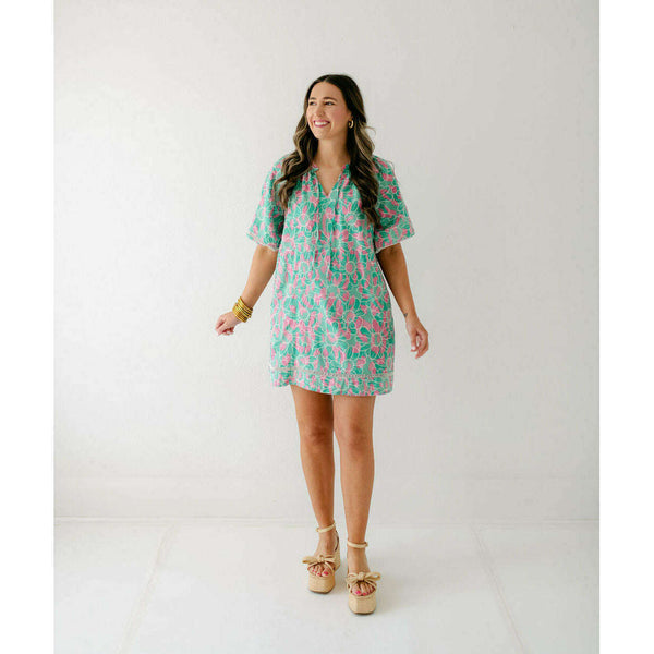 Jade Melody Tam Watermelon Floral Dress – 8.28 Boutique